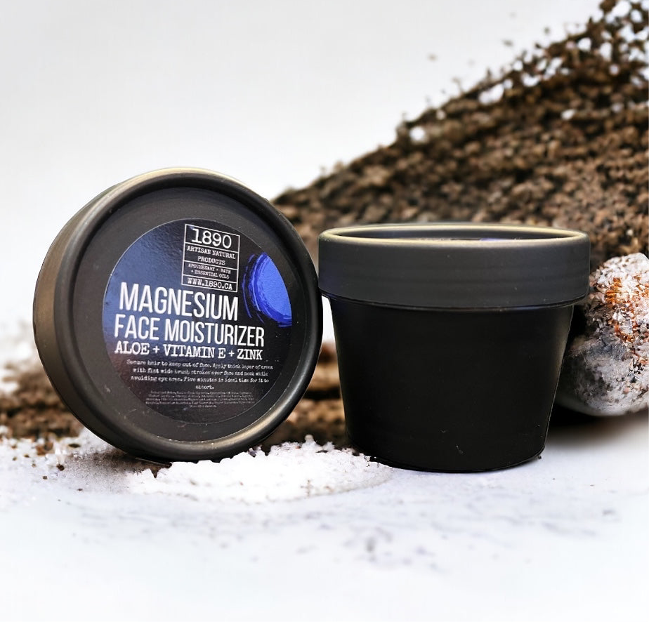 Magnesium Face Moisturizer “Tea Tree and Lavender” – 1890 Natural Bath Co