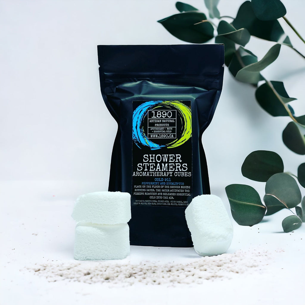 "Shower Steamers" (Cold 911) – 1890 Natural Bath Co