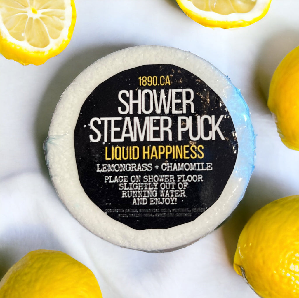 “Shower Steamer Puck" (Liquid Happiness) – 1890 Natural Bath Co