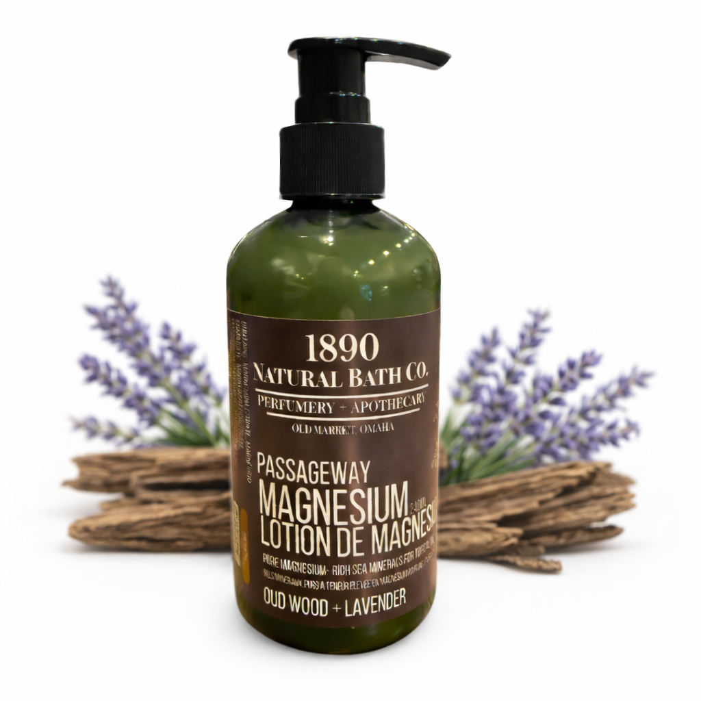 “Magnesium Body Lotion" - {Passageway) Lavender + Oud Wood 8oz – 1890 ...